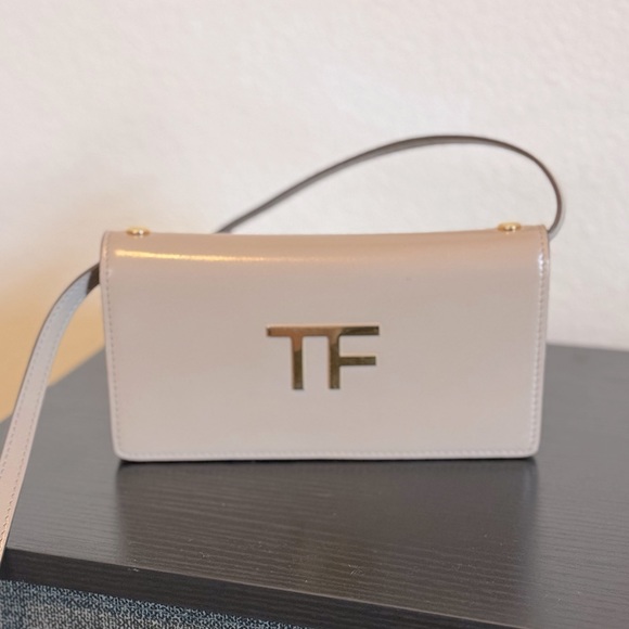 Tom Ford | Bags | Tom Ford Box Palmellato Mini Bag In Silk Taupe | Poshmark